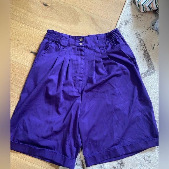 lady footlocker | Shorts | Vintage Lady Foot Locker Bermuda Purple ...